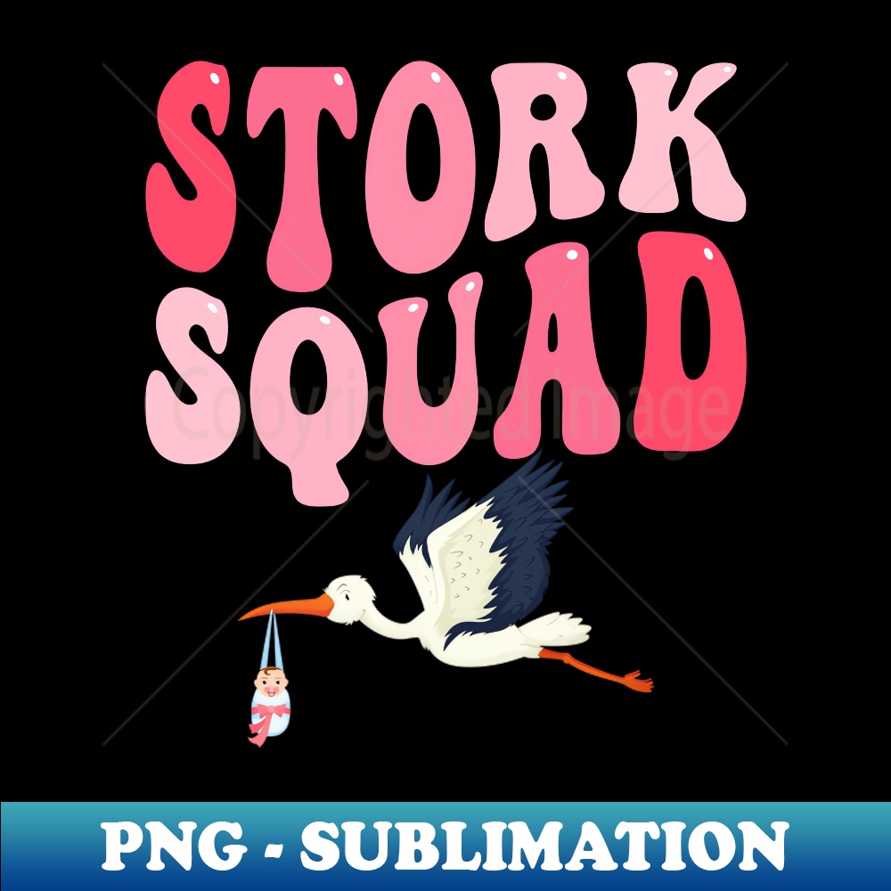 Stork Squad Nurse Labor and Delivery Nurse Vintage LD Nurse | Inspire ...