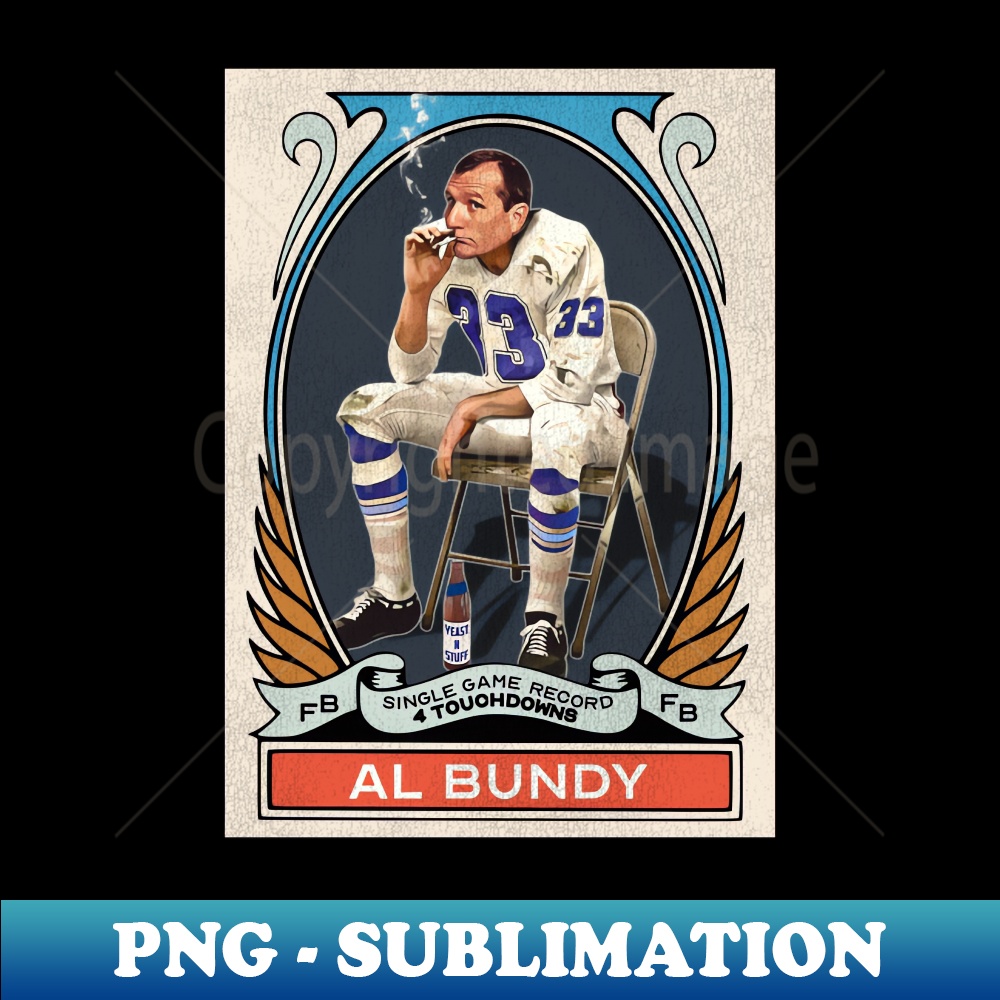 Al Bundy Polk High Football Trading Card - PNG Transparent D | Inspire ...