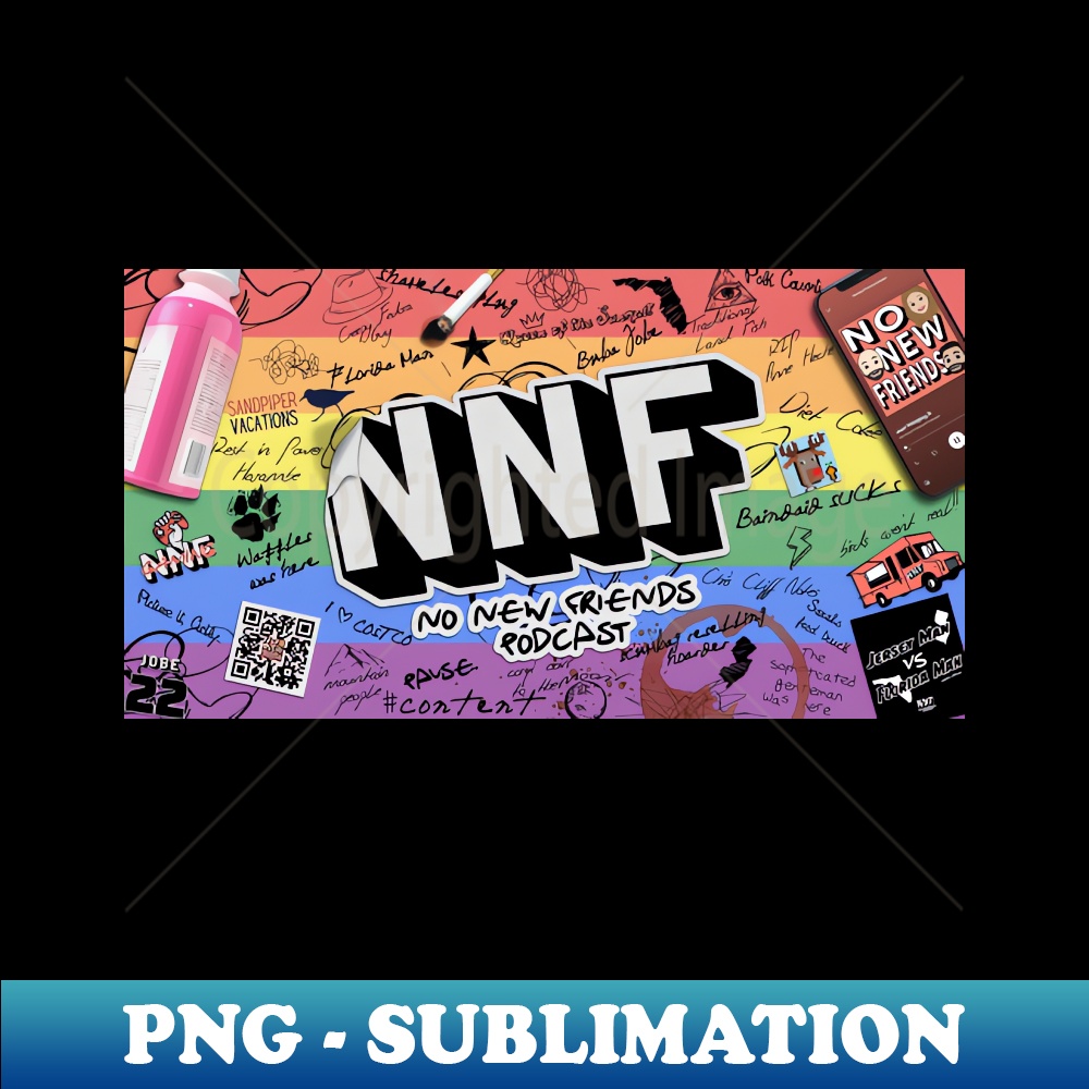 NNF Full Pride Banner - PNG Transparent Digital Download Fil | Inspire ...