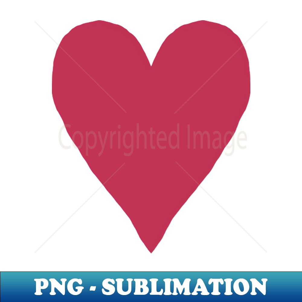 Small Viva Magenta Heart Pantone Color of the Year - Creativ | Inspire ...