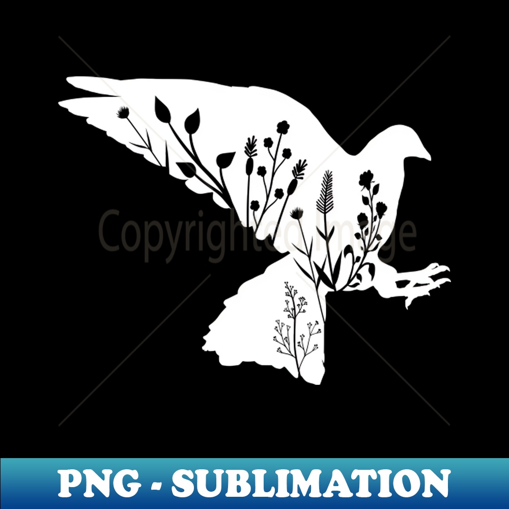 Dove Bird Design - Exclusive PNG Sublimation Download | Inspire Uplift