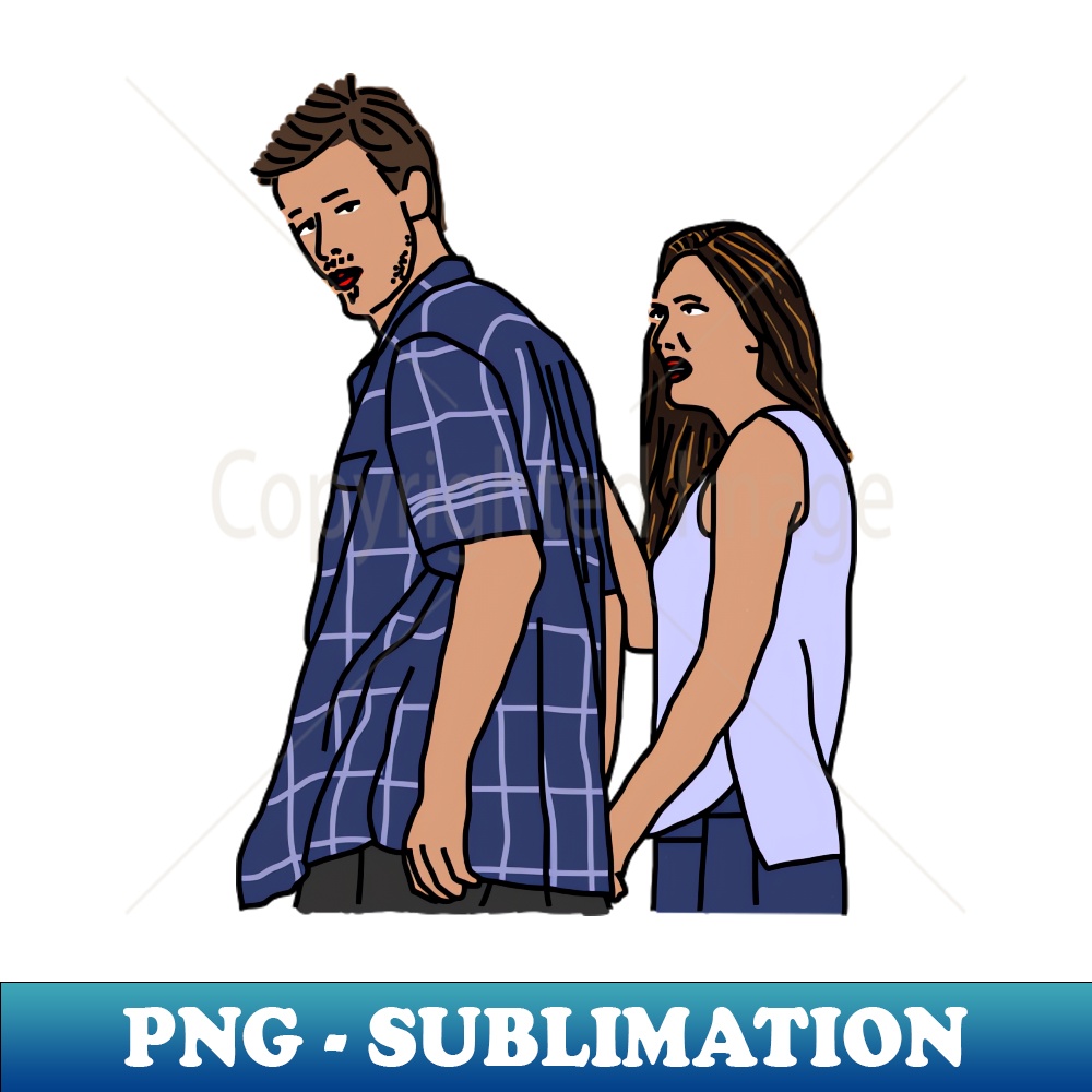 Distracted Boyfriend Meme The Couple - Signature Sublimation | Inspire ...