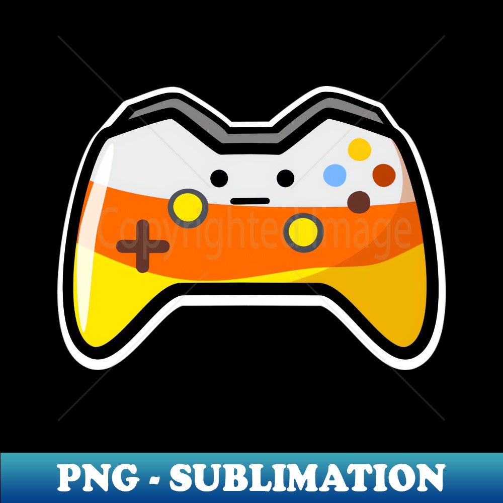 Candy Corn Skin Game Controller - Exclusive Sublimation Digi | Inspire ...