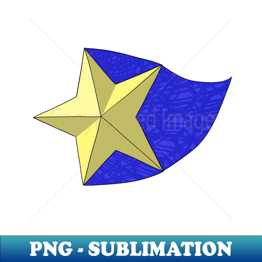 Shooting Star - Professional Sublimation Digital Download | Inspire Uplift