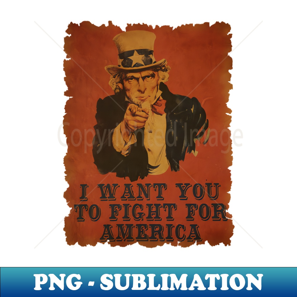 Vintage Uncle Sam - Premium Sublimation Digital Download | Inspire Uplift