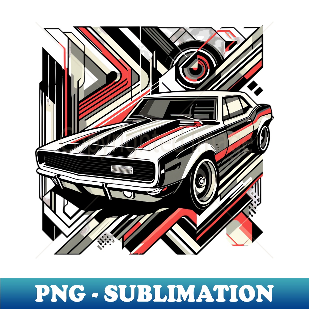 Car Chevy Camaro - Sublimation-Ready PNG File | Inspire Uplift