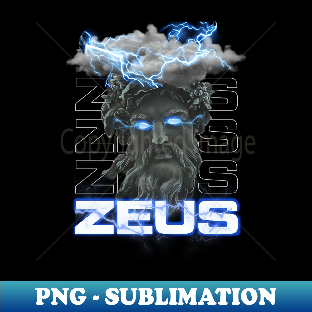 Zeus 1 - High-Resolution PNG Sublimation File | Inspire Uplift