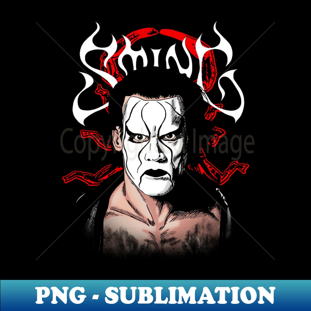 Sting Wrestler - Special Edition Sublimation PNG File | Inspire Uplift