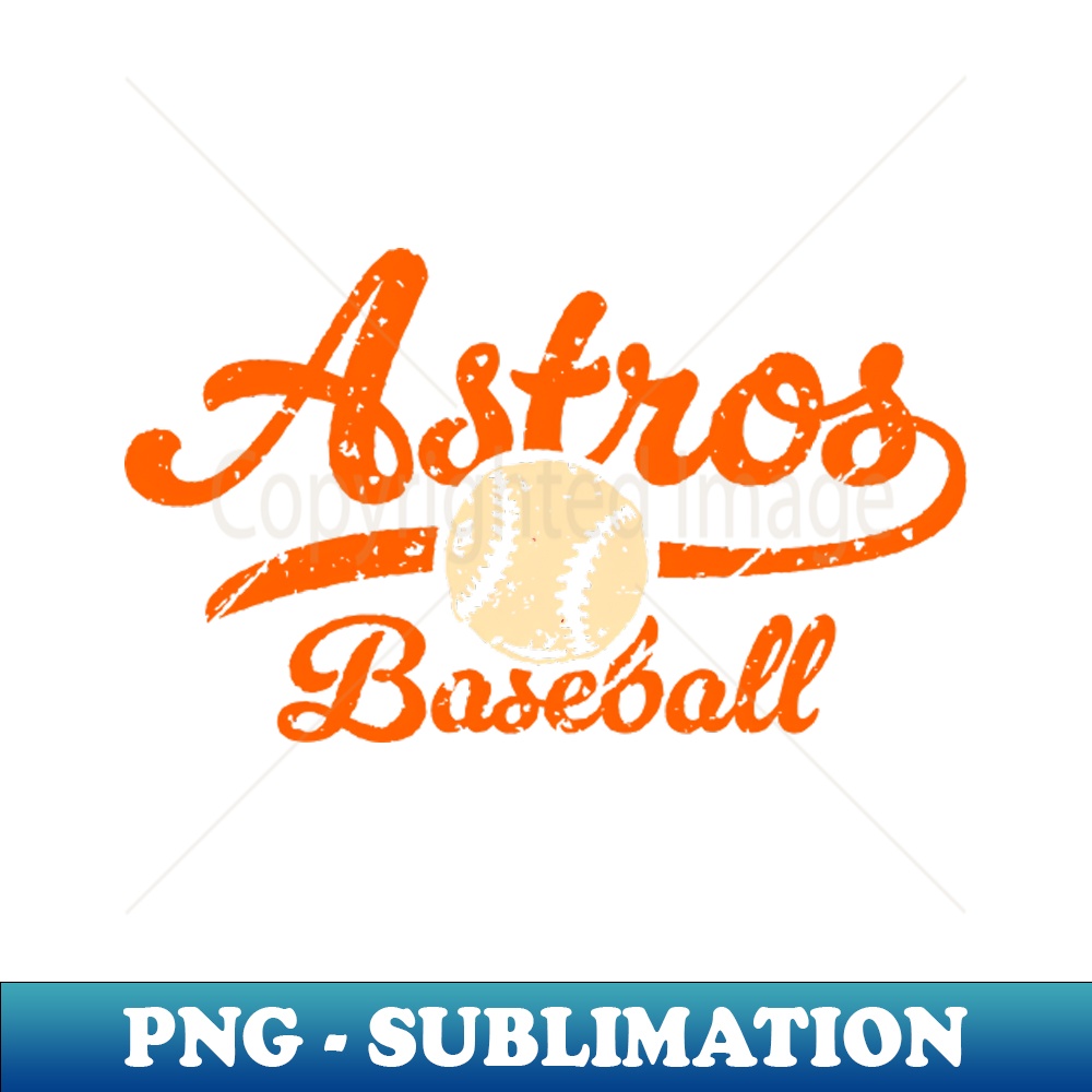 Retro Astros - PNG Sublimation Digital Download | Inspire Uplift