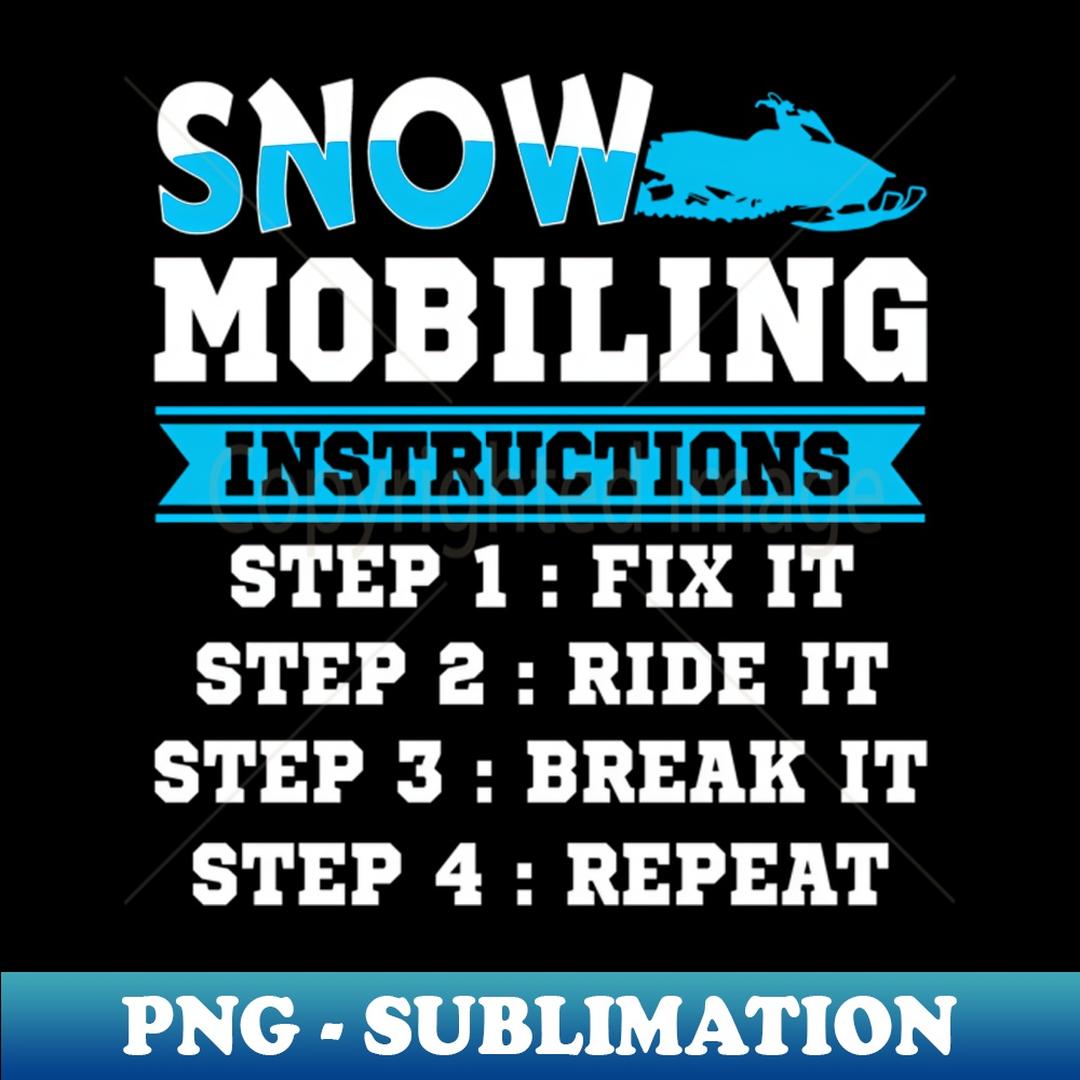 Snowmobiling Instructions - Snowmobile | Inspire Uplift