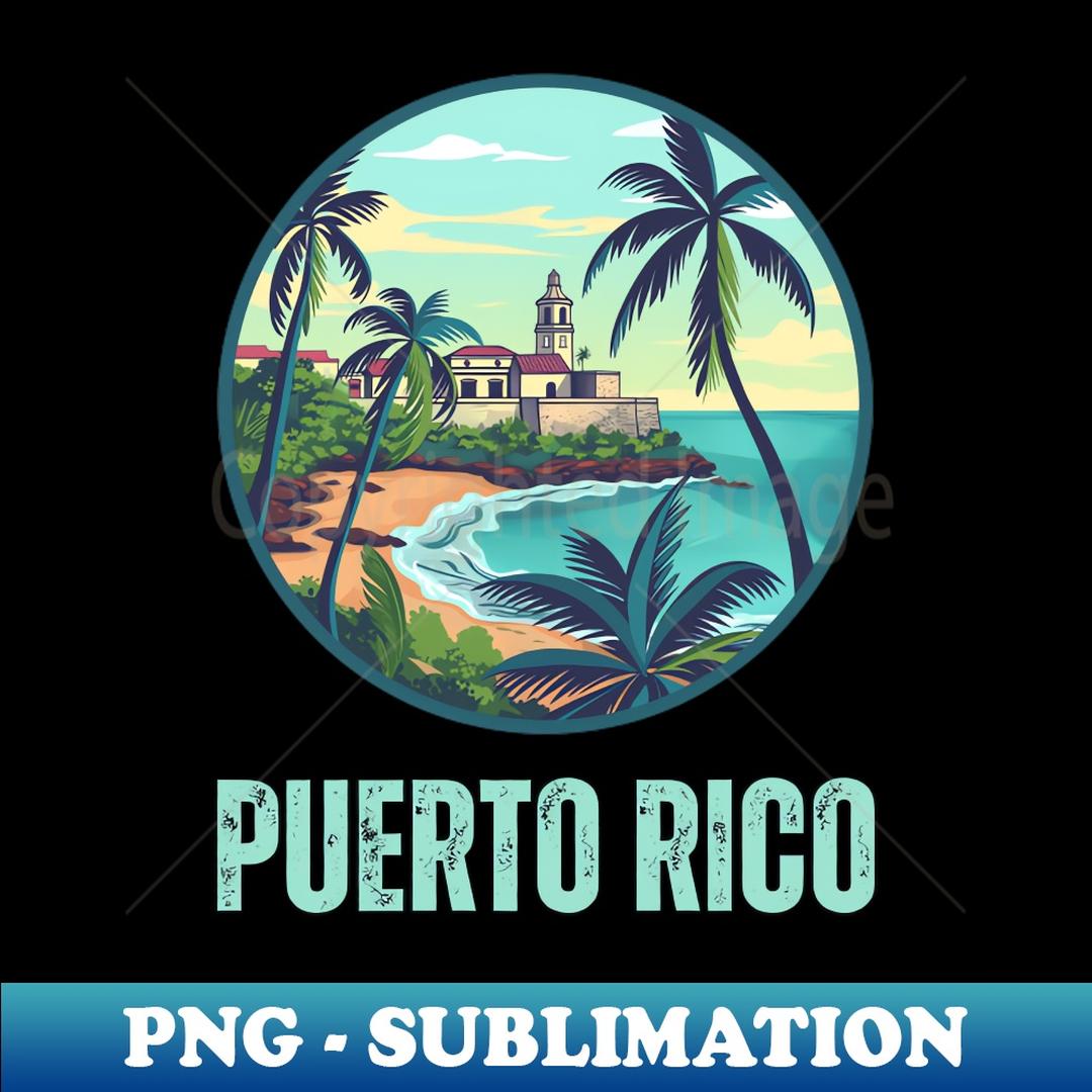 Puerto Rico - Premium PNG Sublimation File | Inspire Uplift