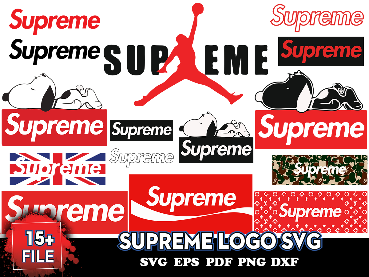 Supreme Logo Svg, Supreme Bundle Svg, Logo Brand Svg, Sport | Inspire ...