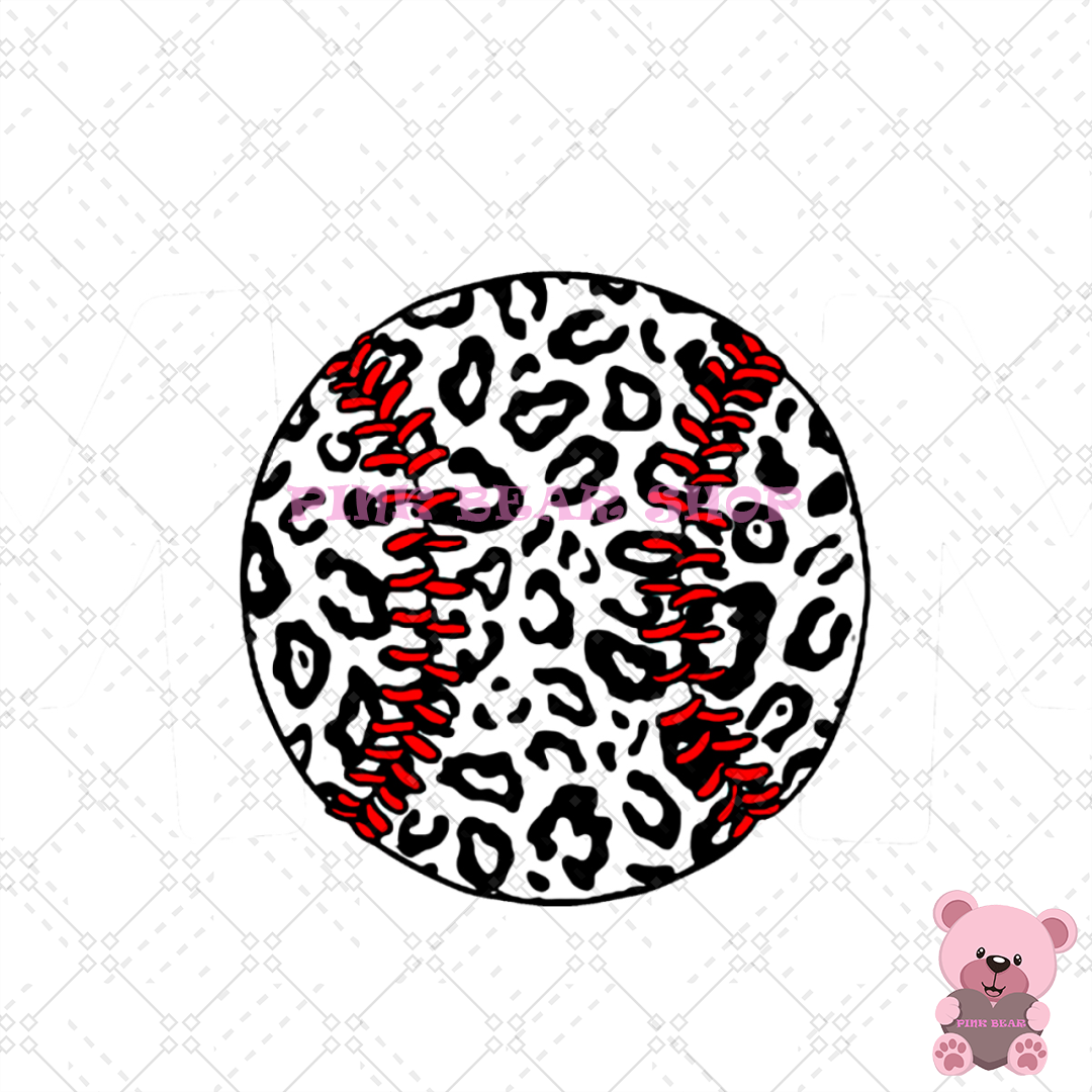 Cow Print Leopard Mother Day Softball PNG, Sport Png, Game D | Inspire ...