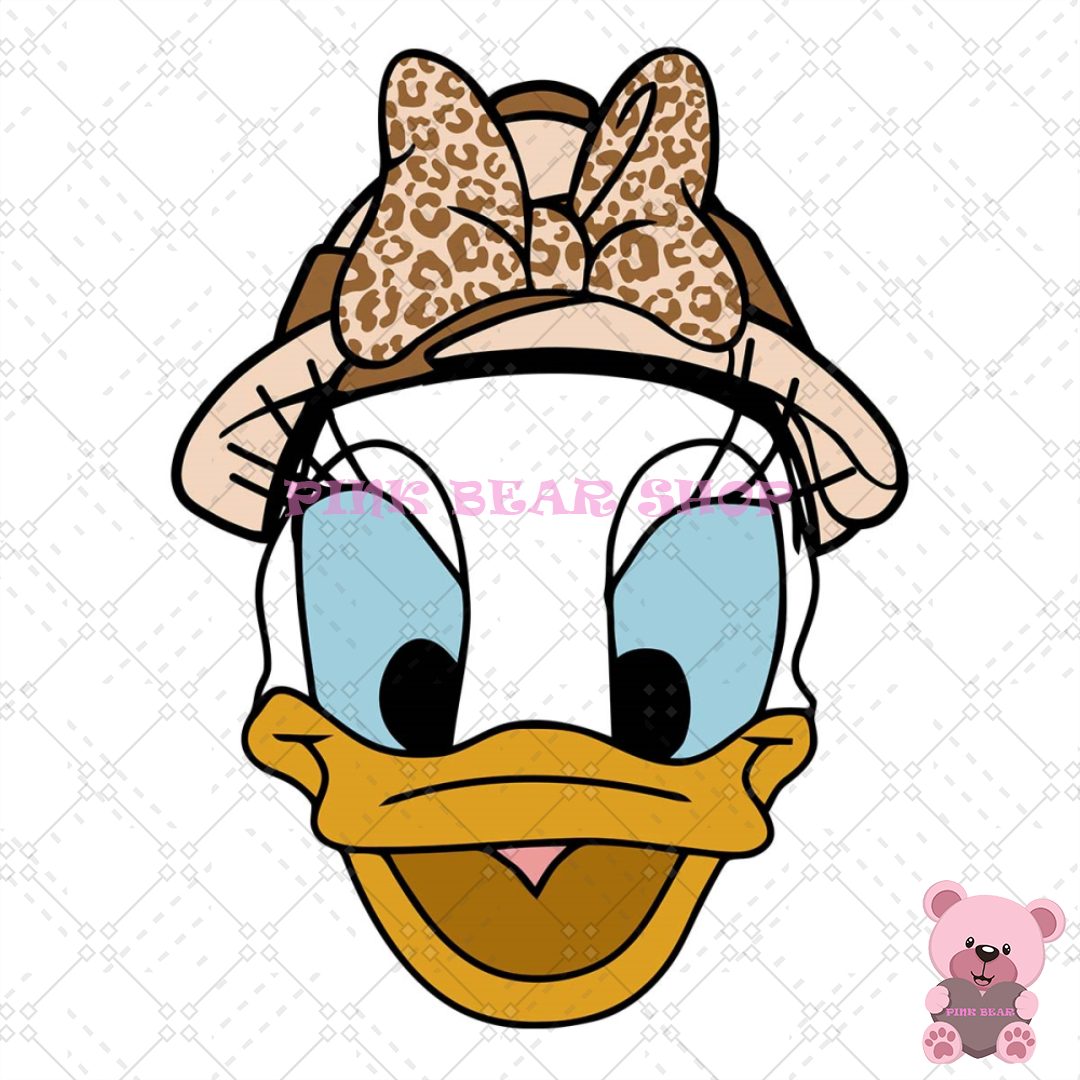 Daisy Duck Head Animal Kingdom SVG, Disney Svg, Disney Micke | Inspire ...