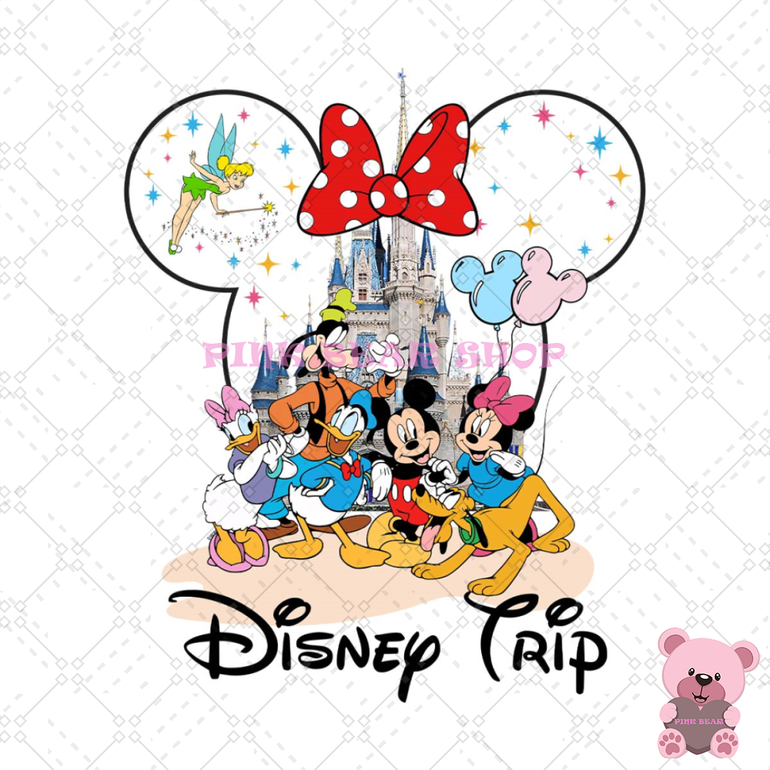 Minnie Mouse Head Disney Trip PNG, Disney PNG, Disney Mickey | Inspire ...