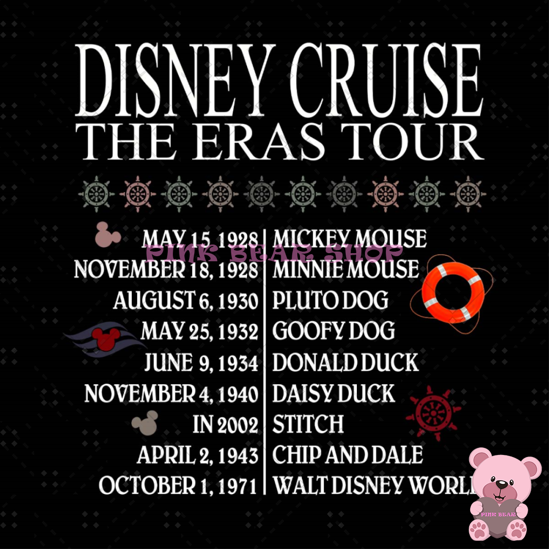 Walt Disney Cruise The Eras Tour PNG, Disney PNG, Disney Mic | Inspire ...