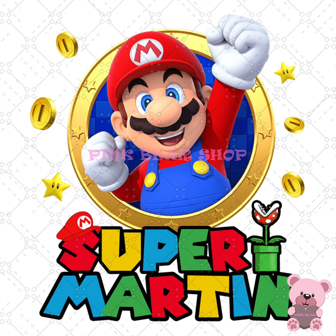 Super Martin Mario Bros Stars PNG, Disney PNG, Disney Mickey | Inspire ...