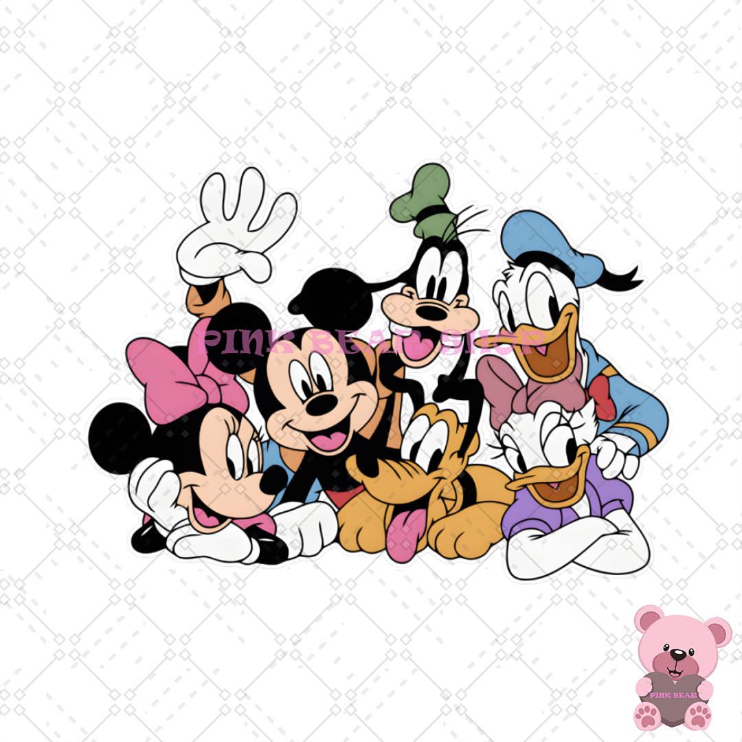 Disney Mickey Mouse Friends PNG, Disney PNG, Disney Mickey P | Inspire ...