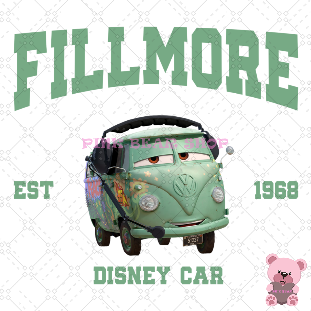Disney Pixar Cars Fillmore Est 1968 PNG, Disney PNG, Disney | Inspire ...