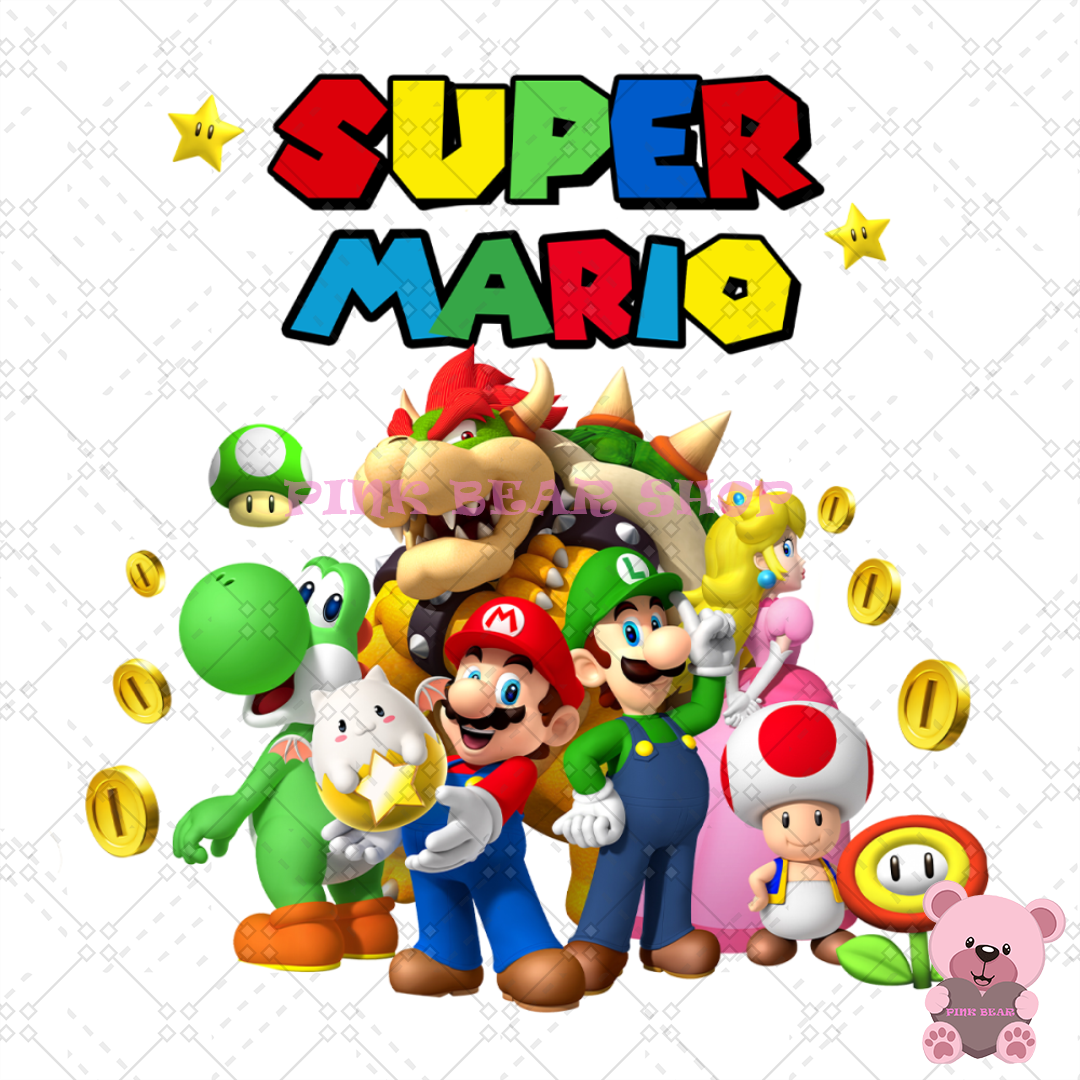 Super Mario Bros Cartoon Characters PNG, Disney PNG, Disney | Inspire ...