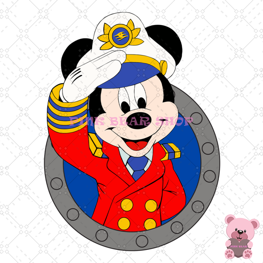 Captain Mickey Disney Cruise Ship PNG, Disney PNG, Disney Mi - Inspire ...
