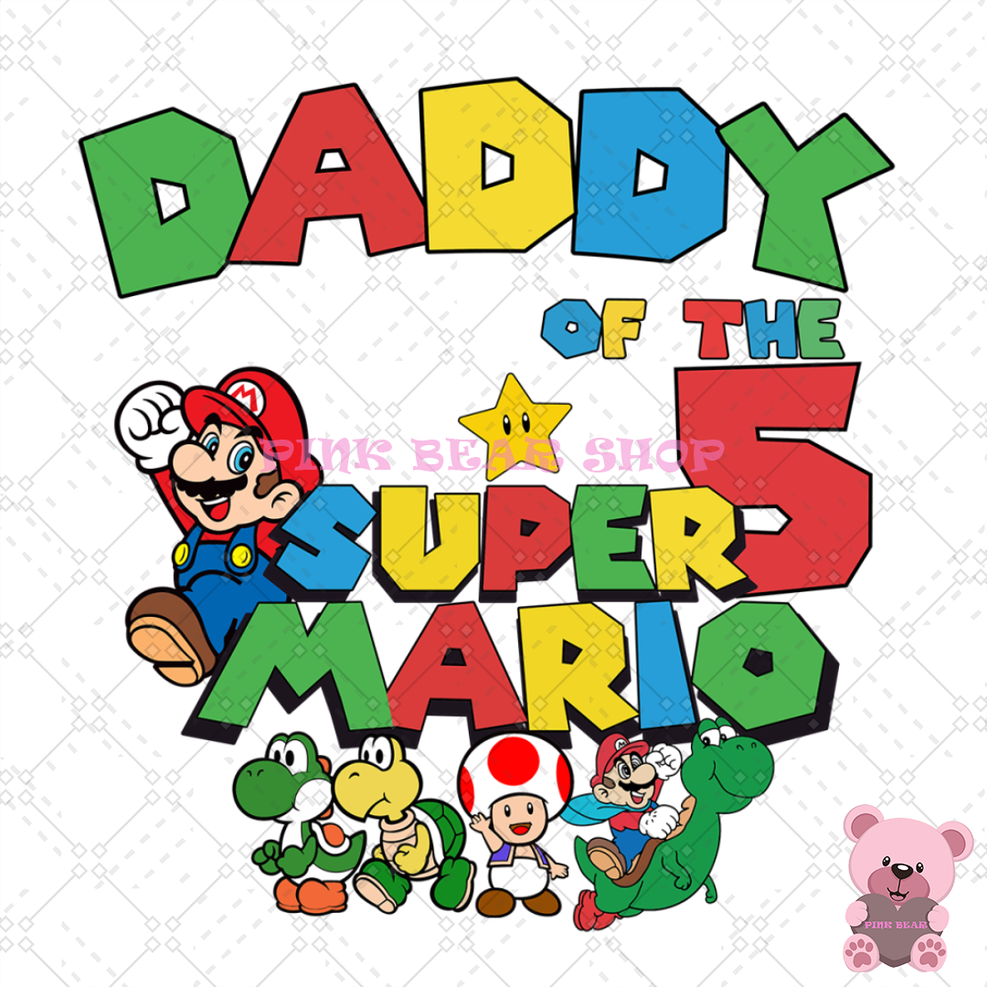 Daddy Of The Super Mario Bros PNG, Disney PNG, Disney Mickey | Inspire ...