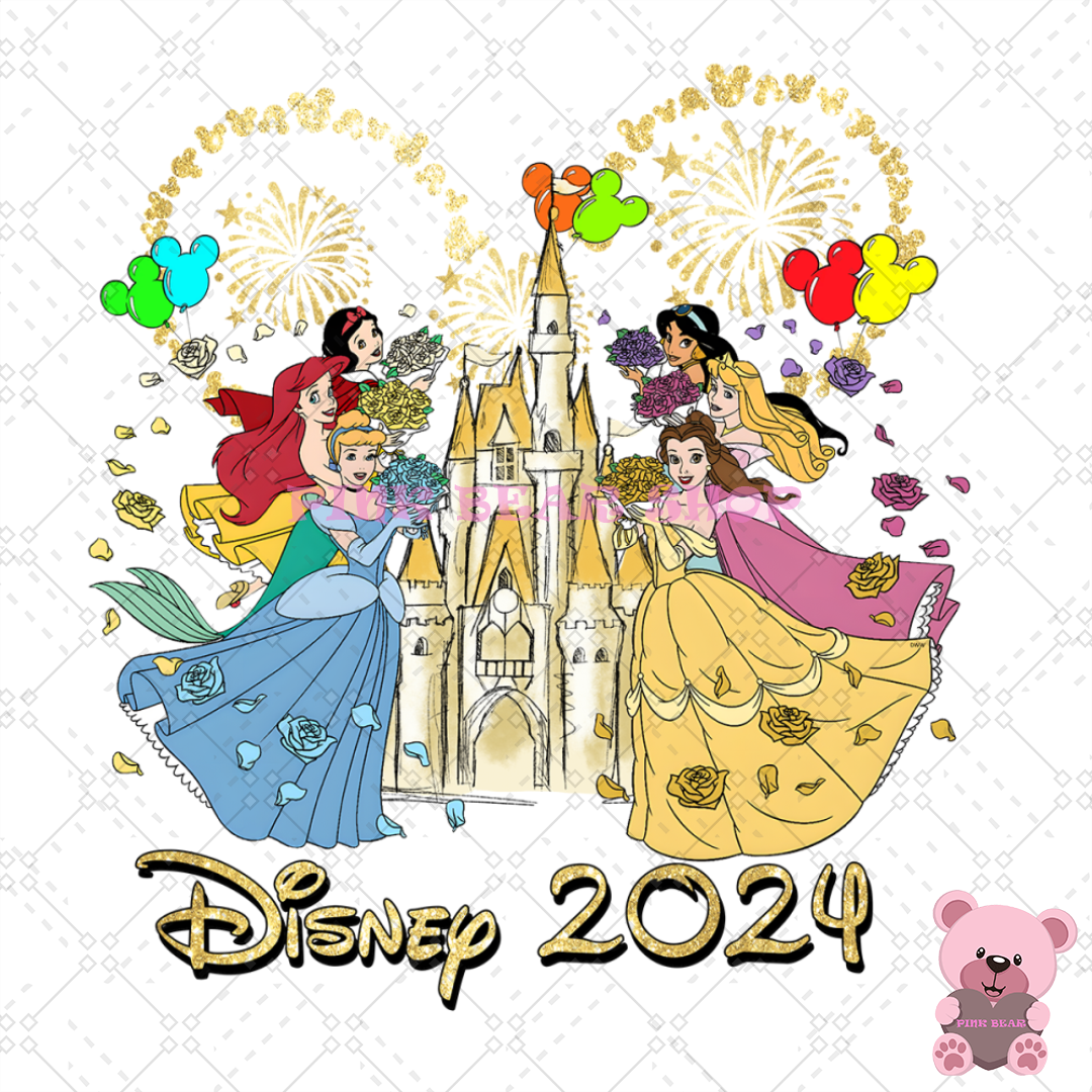 Disney Princesses Magic Kingdom 2024 PNG, Disney PNG, Disney - Inspire ...