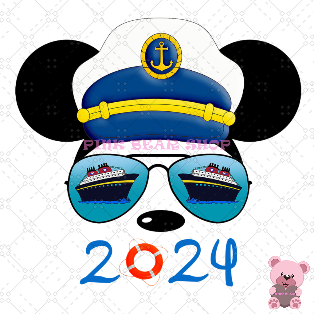 Captain Mickey Disney Cruise Ship Glasses PNG, Disney PNG, D | Inspire ...