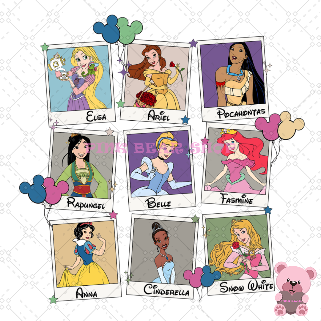 Mickey Balloon Disney Princesses Era PNG, Disney PNG, Disney | Inspire ...