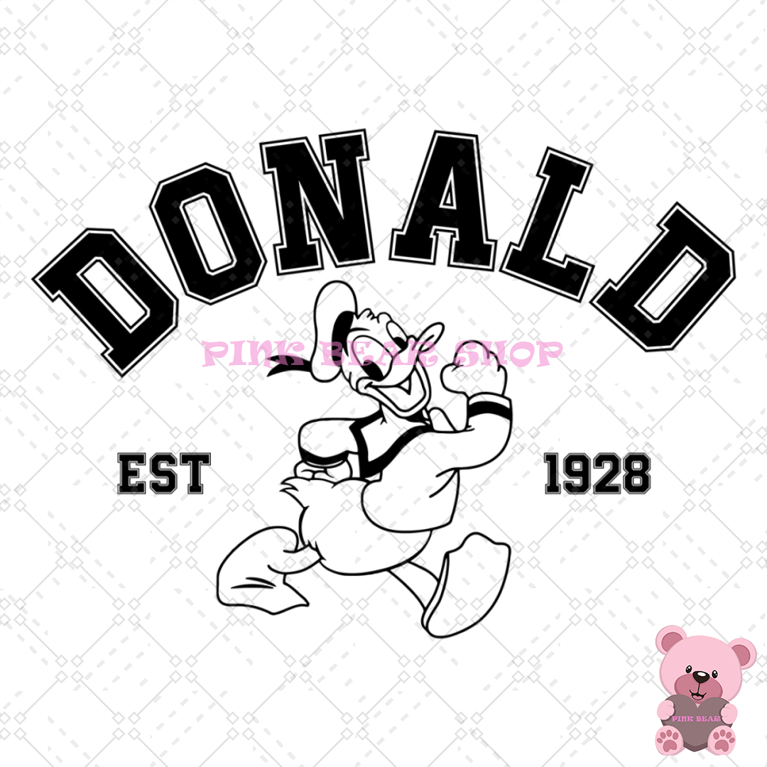Donald Duck EST 1928 Svg, Disney Svg, Disney Mickey SVG, Dig - Inspire ...