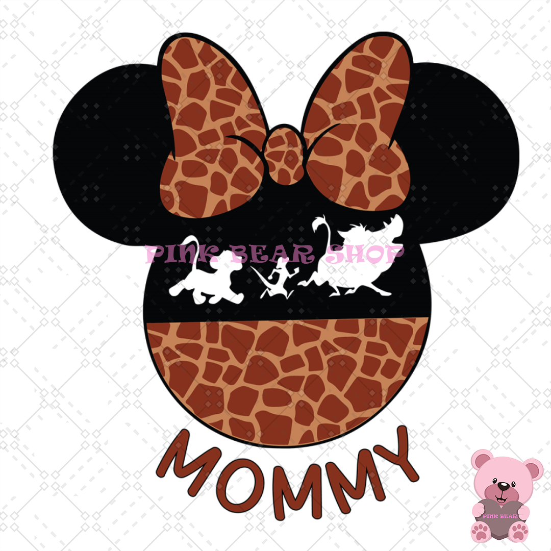 Minnie Mouse Giraffe Animal Kingdom Svg, Disney Svg, Disney | Inspire ...