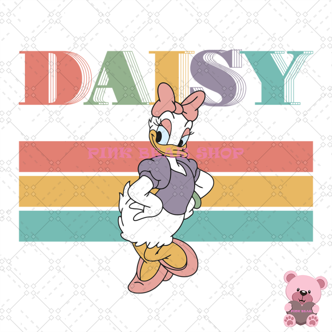 Happy Daisy Duck Disney Svg, Disney Svg, Disney Mickey SVG, | Inspire ...