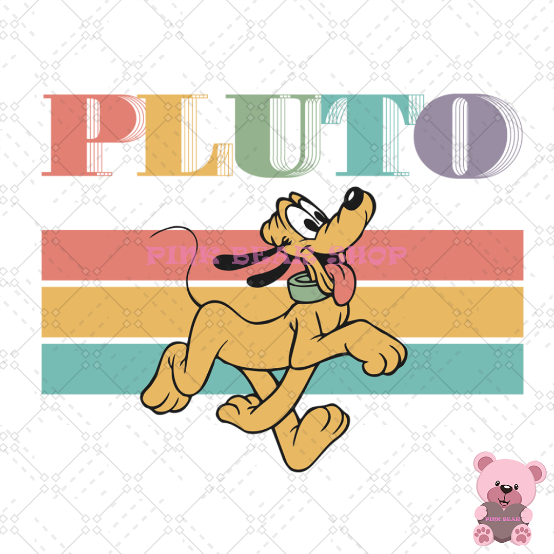 Character Dog Pluto Disney Clipart Svg, Disney Svg, Disney M | Inspire ...