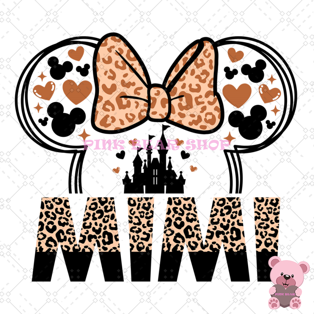 Mimi Minnie Mouse Disney Kingdom SVG, Disney Svg, Disney Mic | Inspire ...