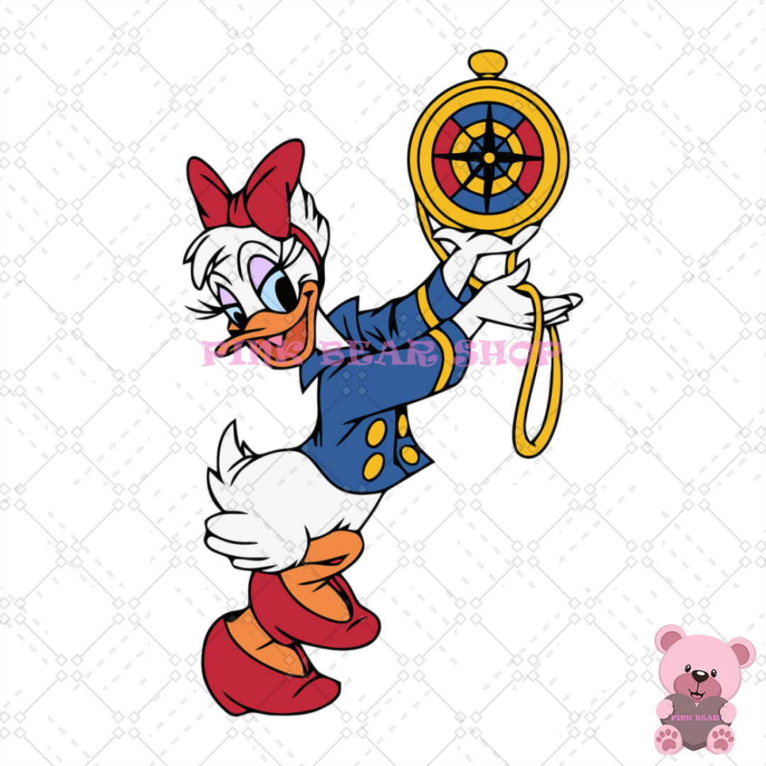 Daisy Sailor Duck Disney Cruise Compass SVG, Disney Svg, Dis - Inspire ...