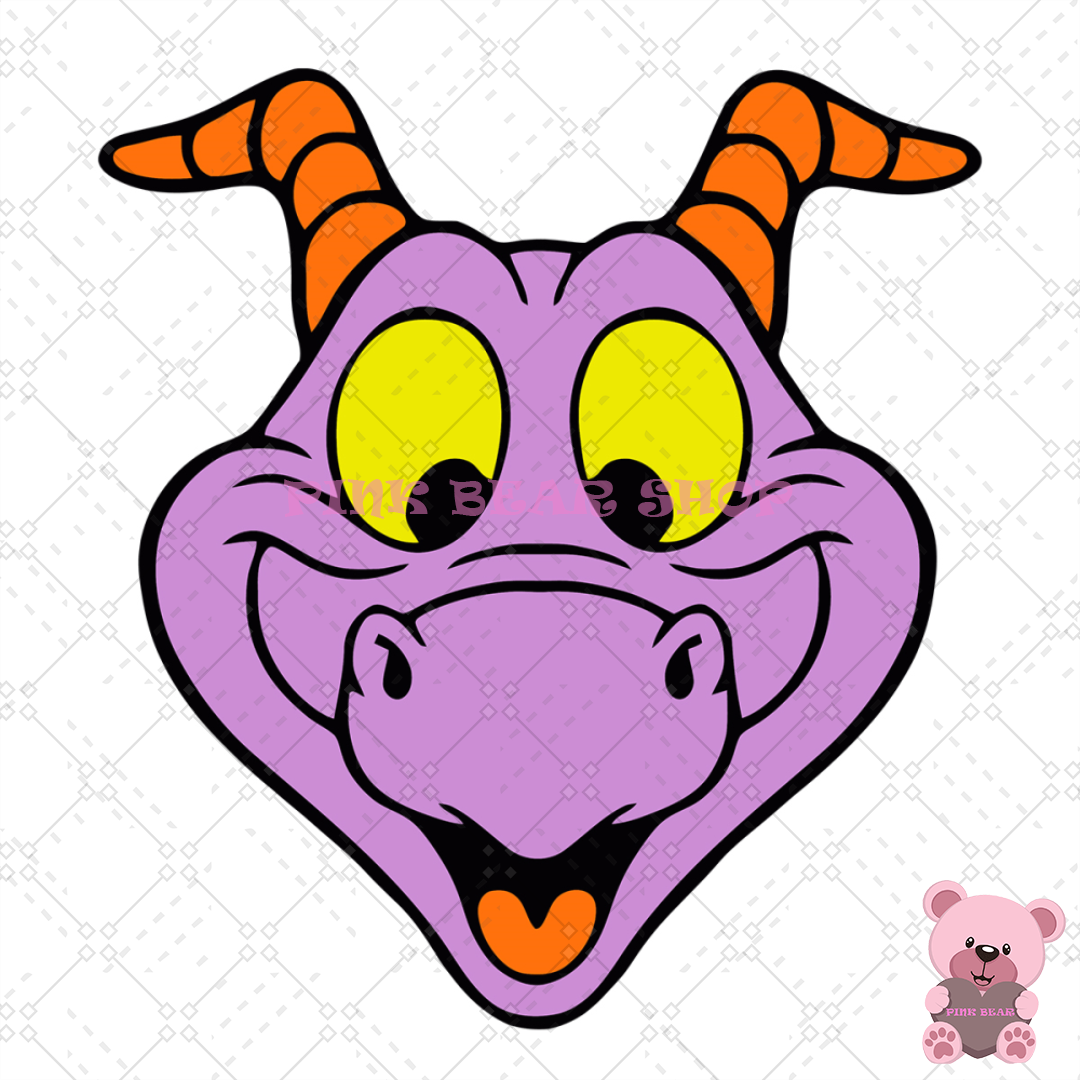 Funny Face Figment Disneyland Mascot SVG, Disney Svg, Disney | Inspire ...