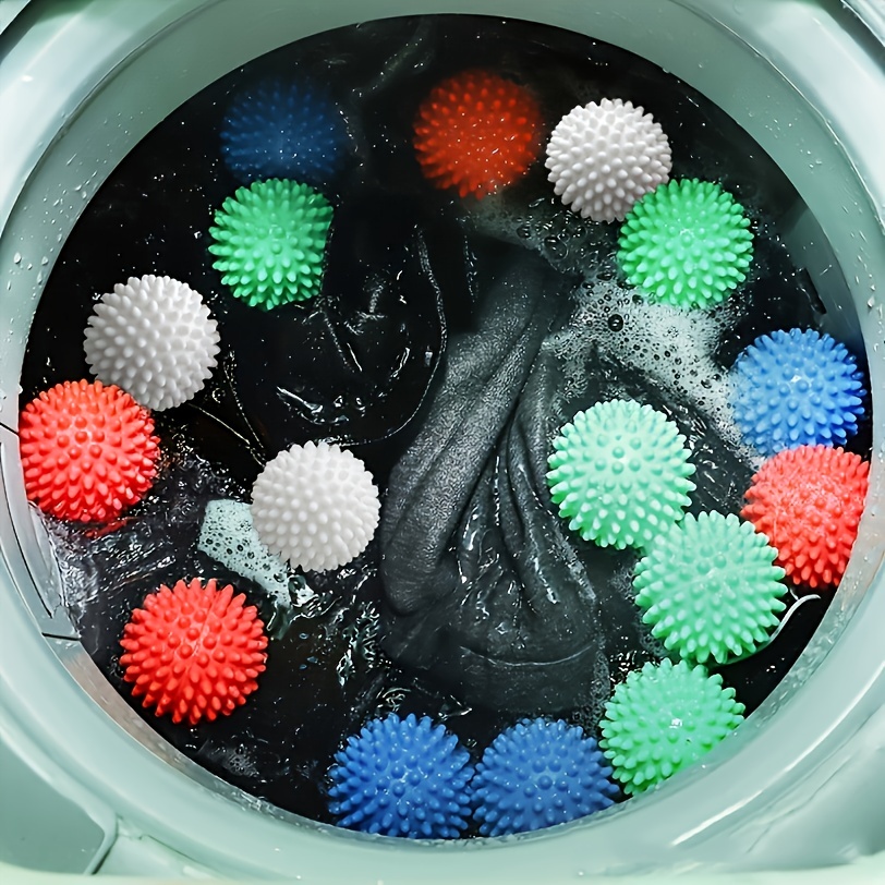 Colorful Anti-Rolling Cleaning Laundry Ball - Dryer Ball For | Inspire ...