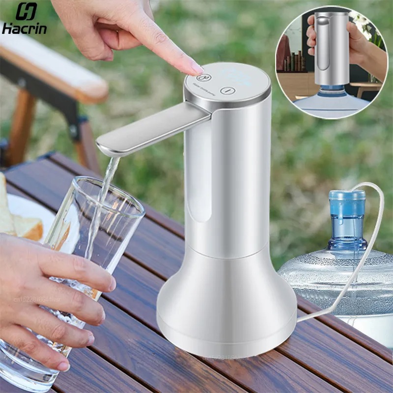 Electric Water Gallon Bottle Pump Automatic Water Dispenser | Inspire ...