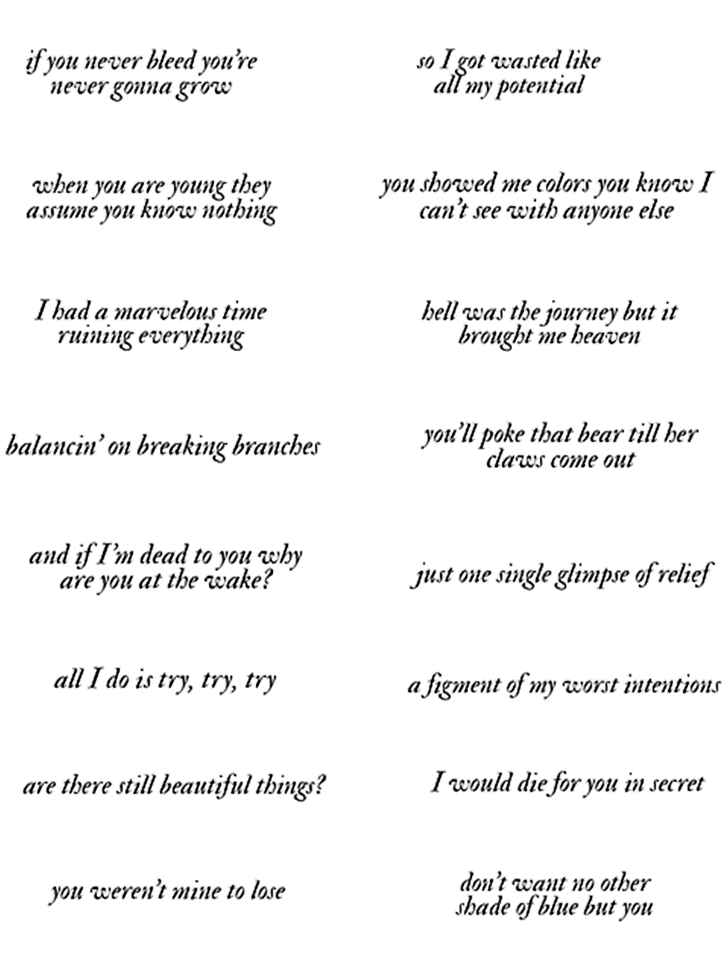 folklore lyrics svg - Inspire Uplift