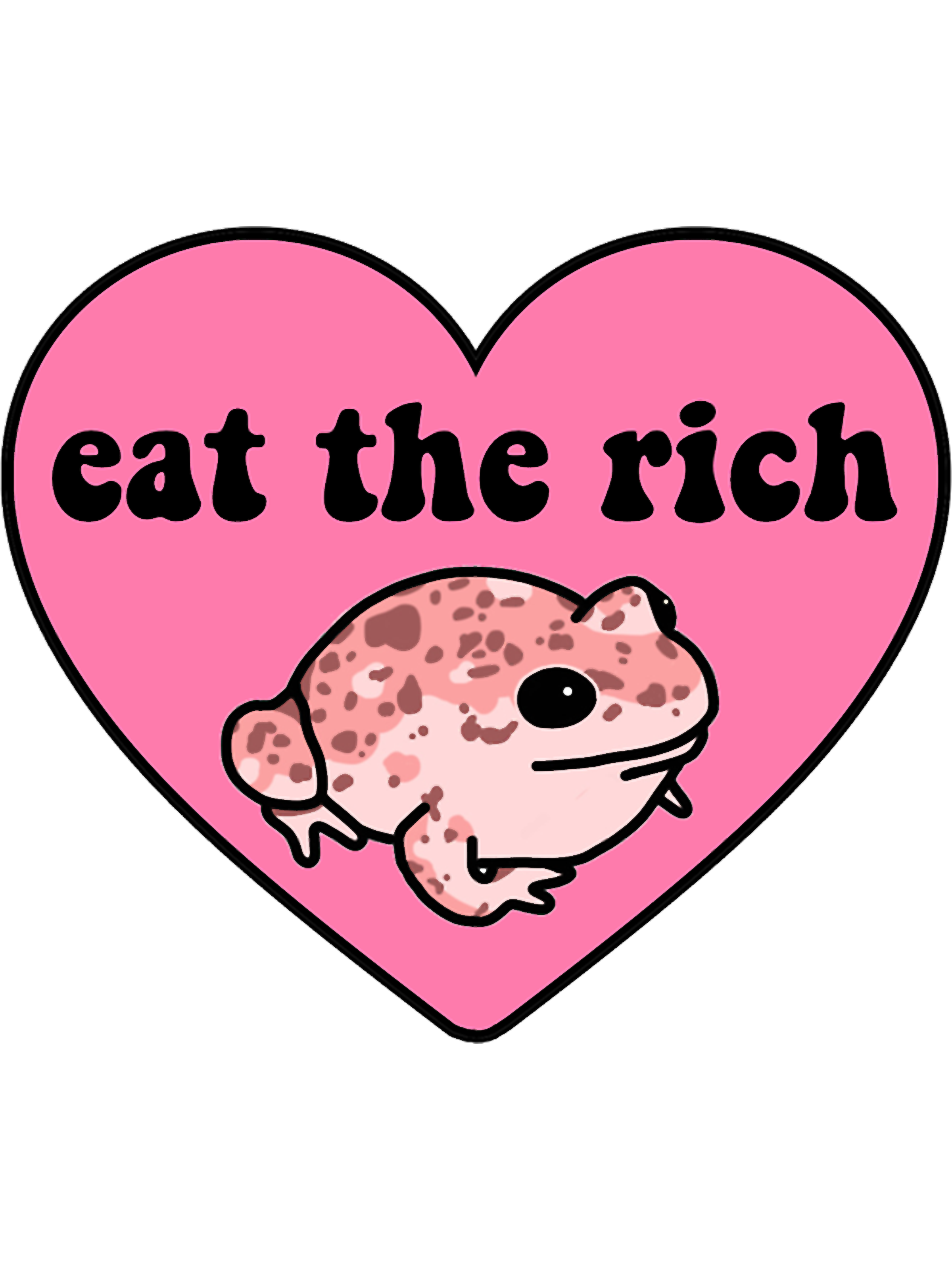 Eat The Rich Frog | Inspire Uplift