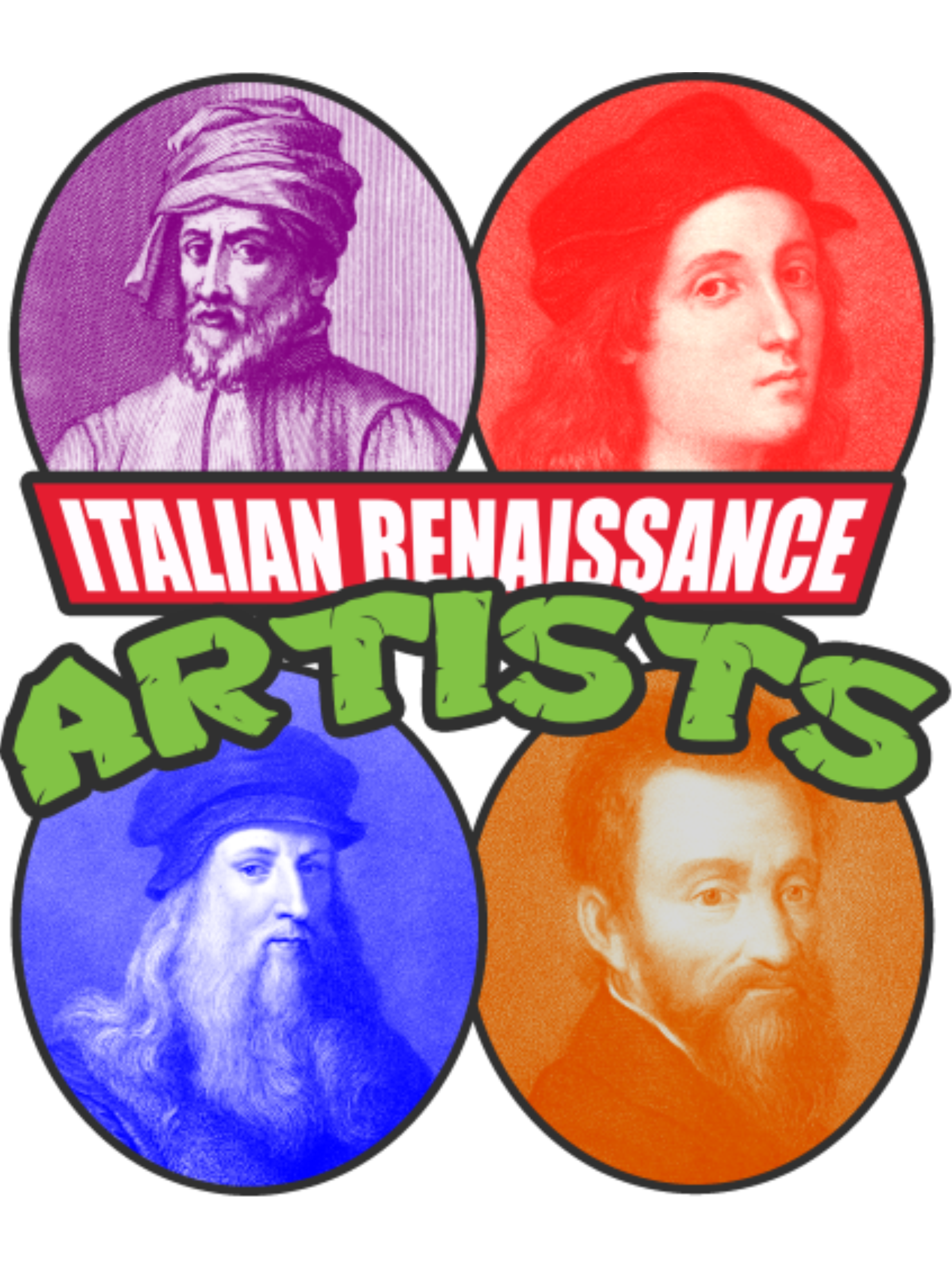 Teenage Mutant Ninja Turtles the Italian Renaissance Artists - Inspire ...