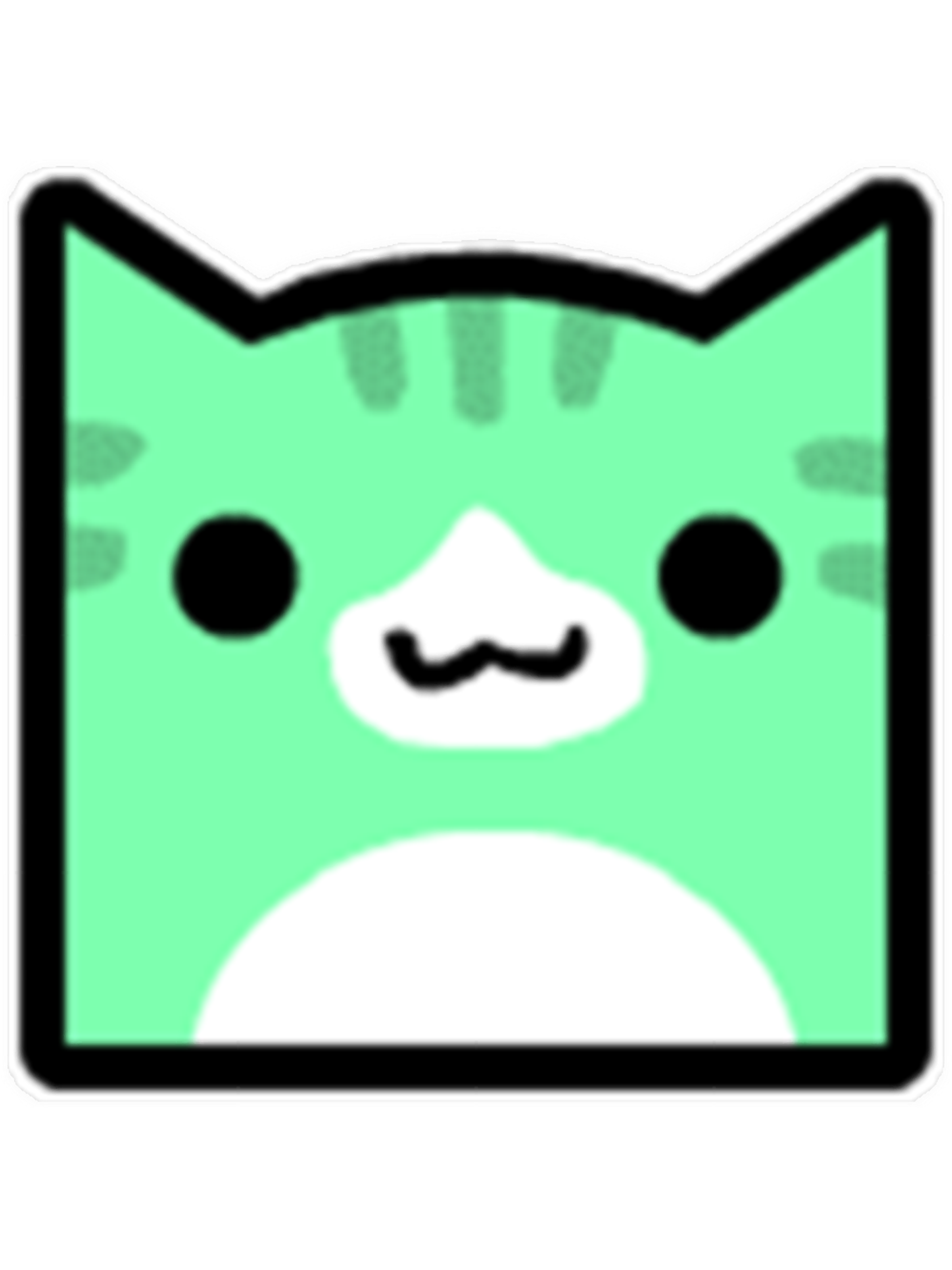 Juniper Geometry Dash icon cat cube | Inspire Uplift