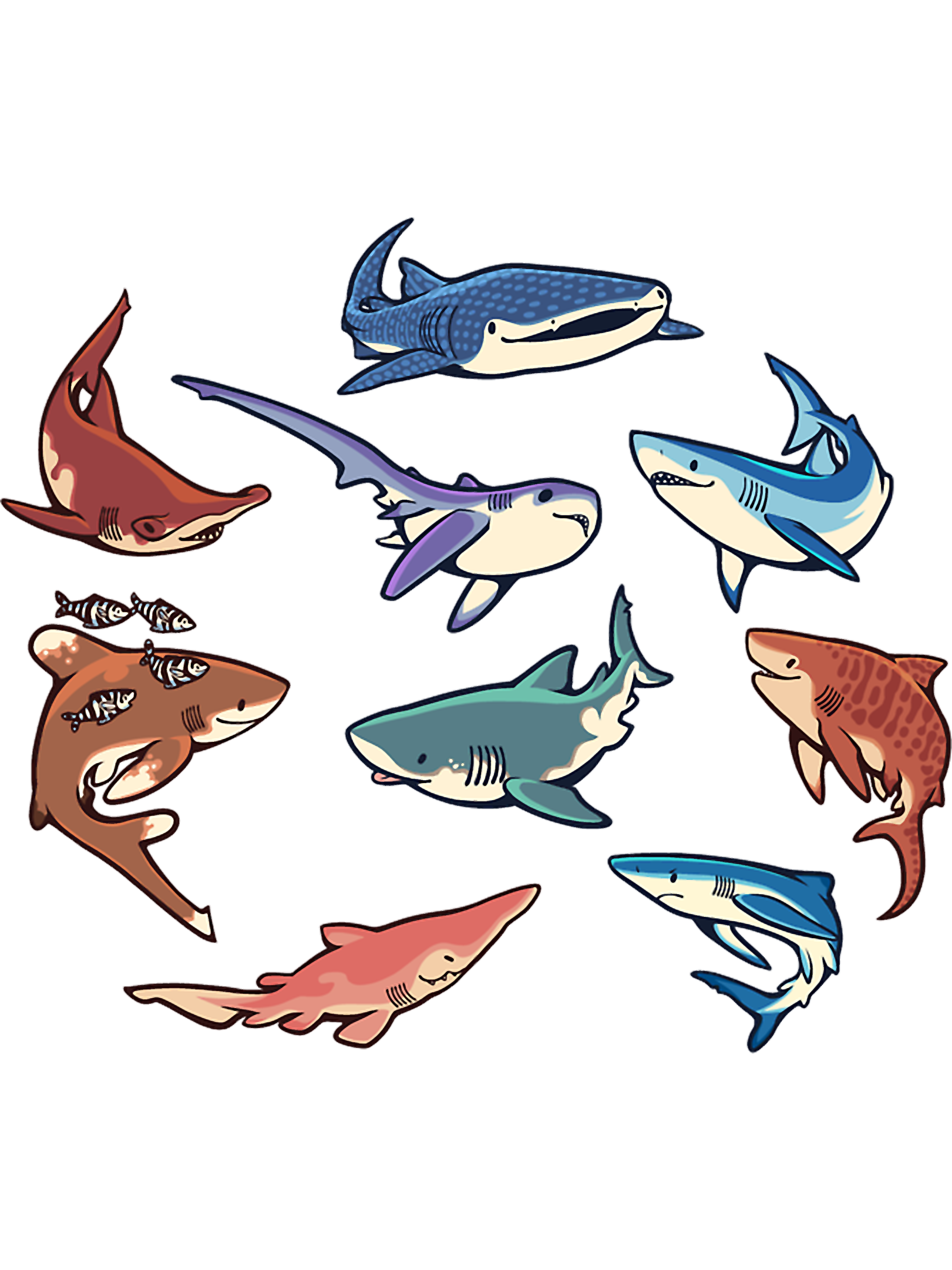 Sharks in the light blue | Inspire Uplift
