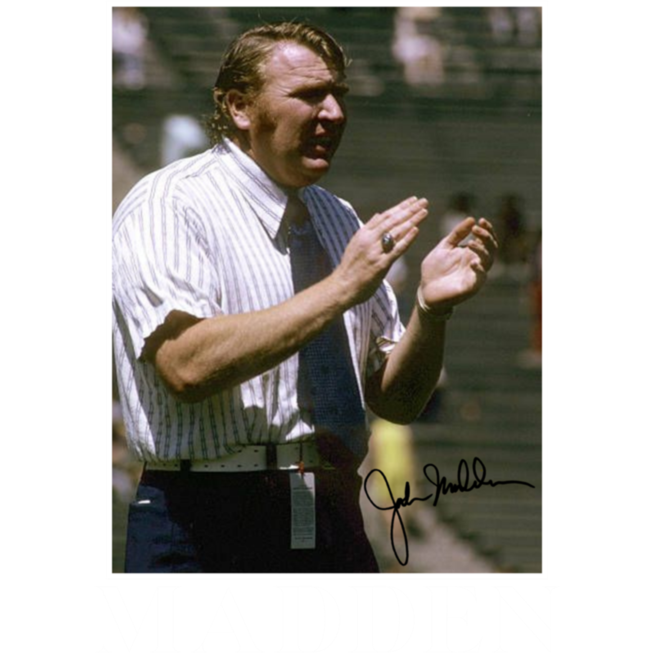 john madden Rip john madden john madden autograph | Inspire Uplift