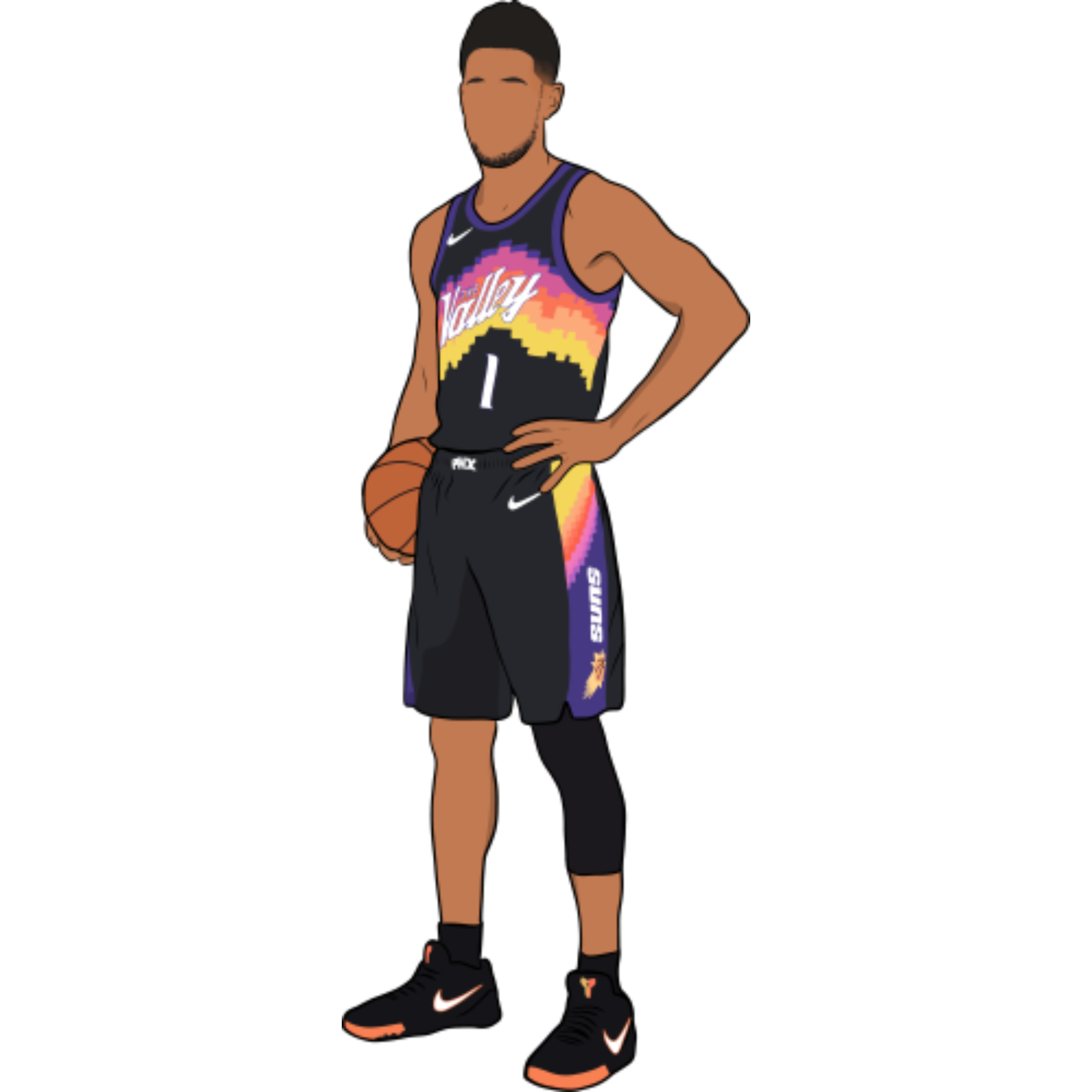 Devin Booker Phx Suns Valley Uniform | Inspire Uplift