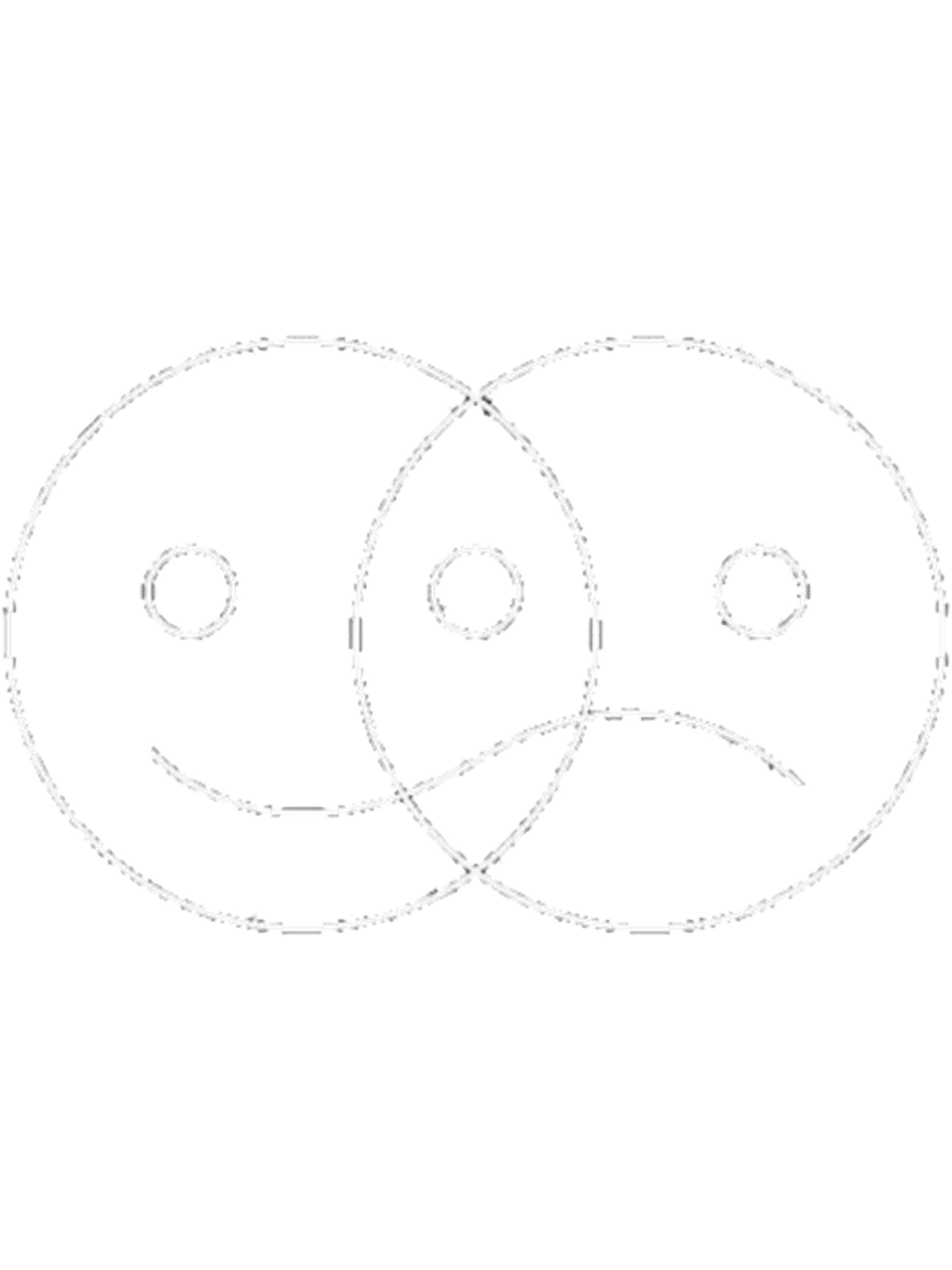 Happy Sad emoji double face | Inspire Uplift