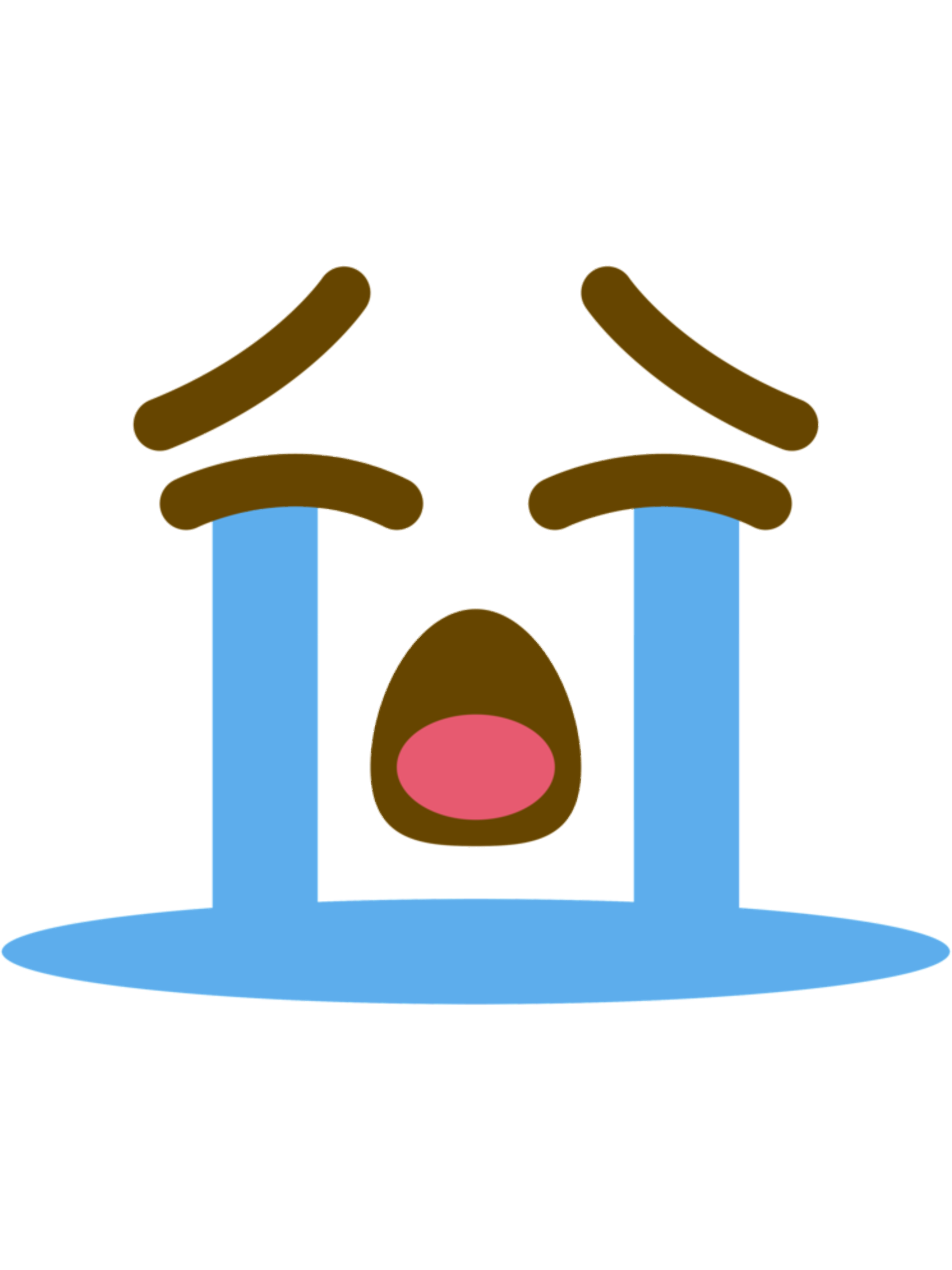 Loudly Crying SadSobbing Face with Sad Tears Emoji Face Cost | Inspire ...