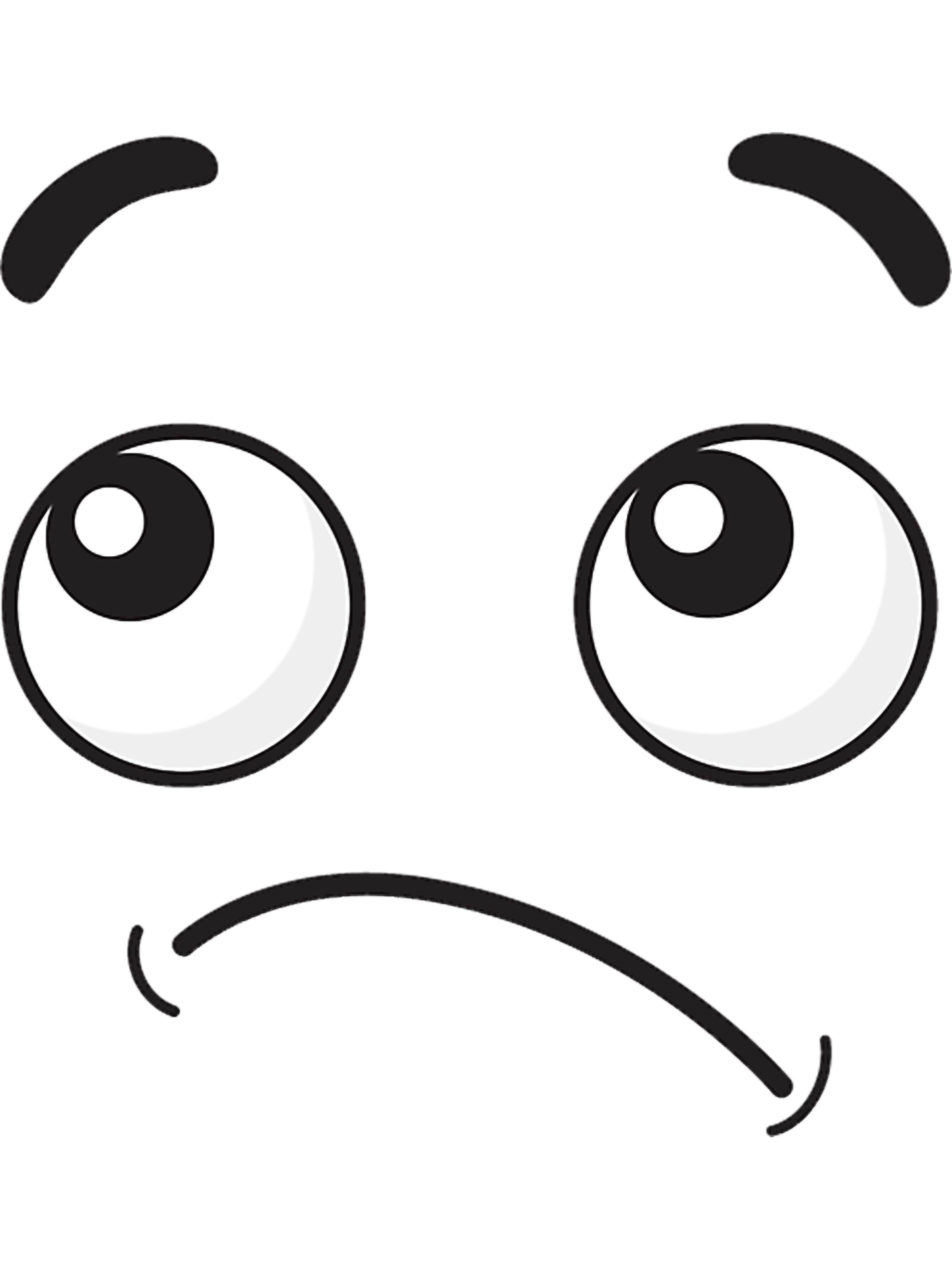 Sad Face - Face expressions | Inspire Uplift