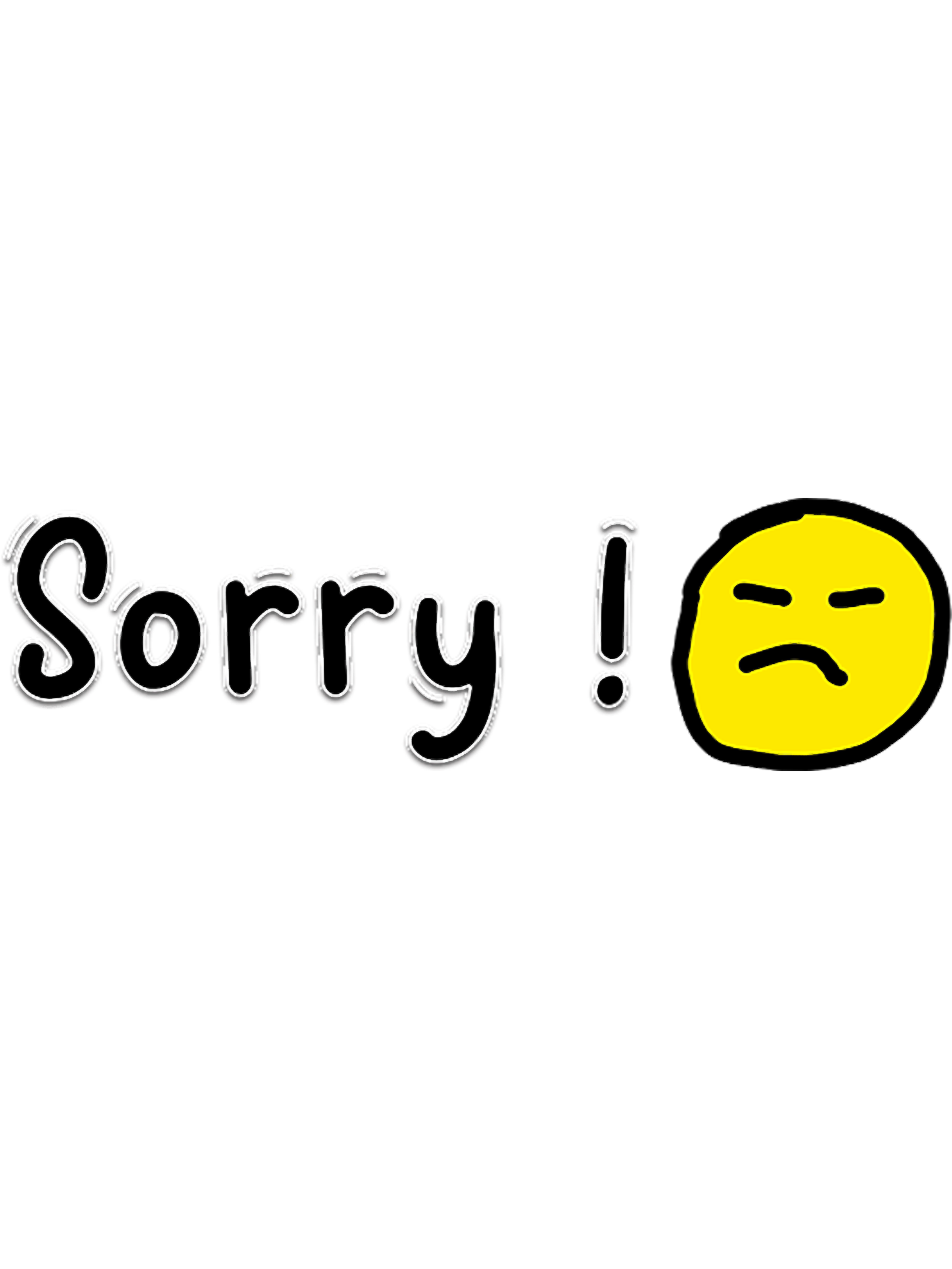 Sorry Sad face emoji | Inspire Uplift