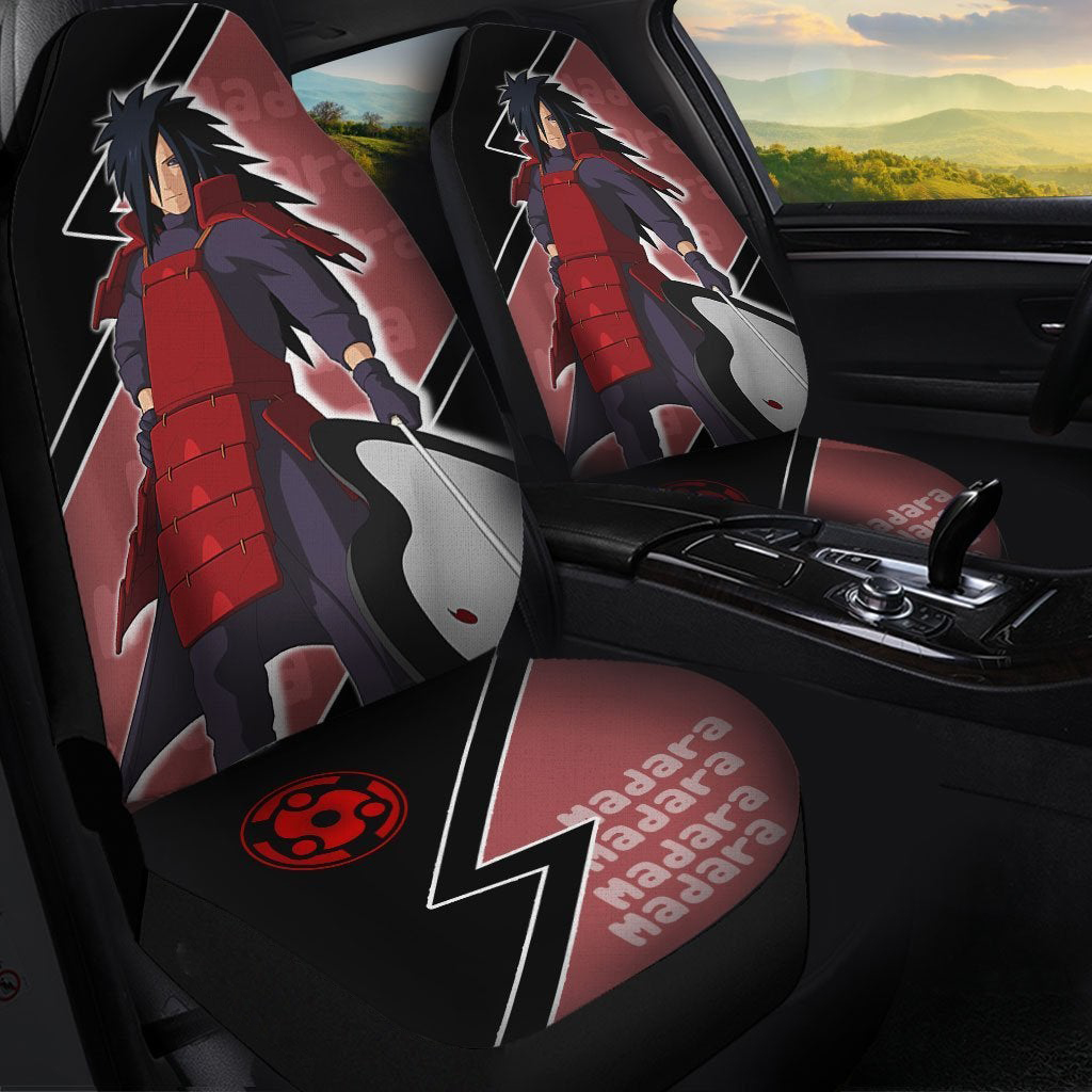 Uchiha Madara Car Seat Covers Custom Akatsuki Naruto Anime C | Inspire ...